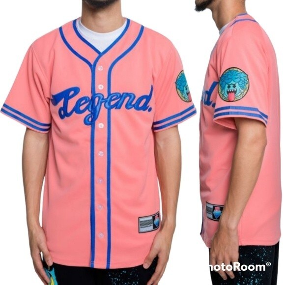 Pink Dolphin | Shirts | The Pink Dolphin Legends Jersey In Pink 2x ...
